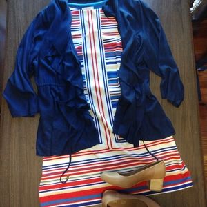 London Style | Dresses | London Style Collection Multicolor Career ...